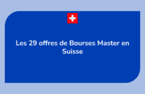 Les 22 offres de Bourses Doctorat en Suisse en 2023