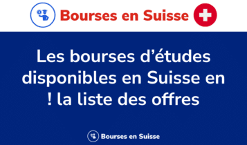 48 Bourses d'études en Suisse 2024-2025 pour les étrangers