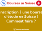 Les 14 bourses d’études à l'Université de Neuchâtel en 2026