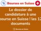 Les 14 bourses d’études de la Confédération Suisse en 2026